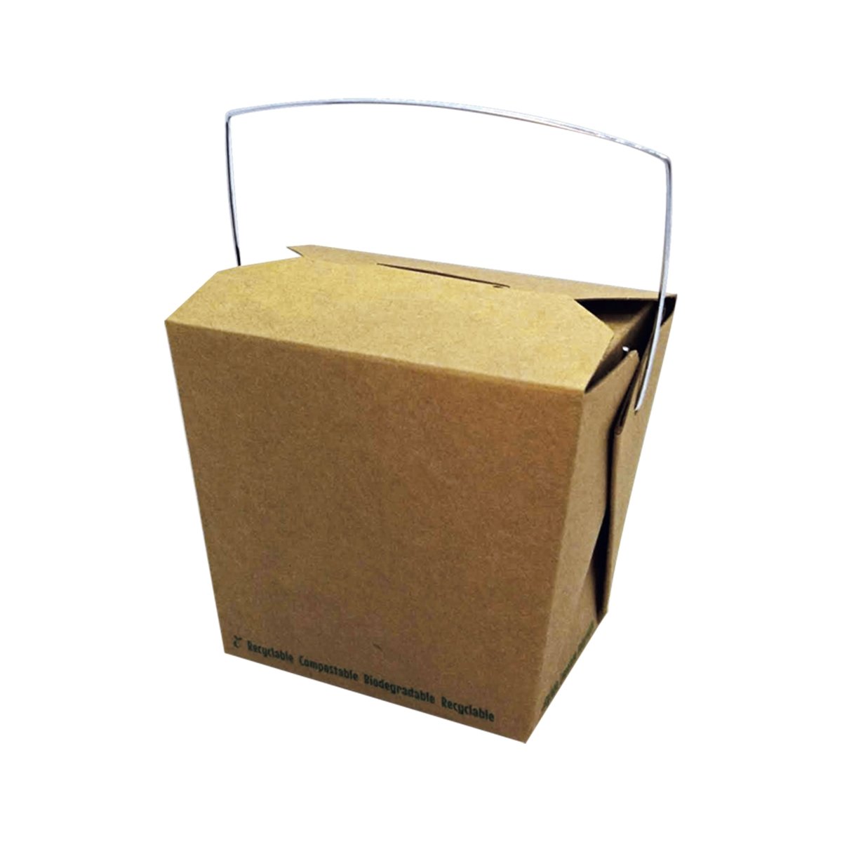 Packnwood Kraft Take Out Container 16oz D:3.25in H:3.75in