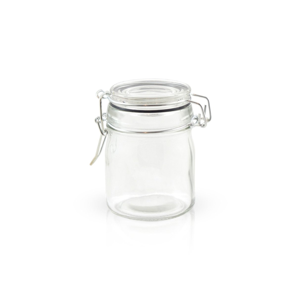 Packnwood Mini Reusable Glass Seal Jars 5oz D:2.5in H:3.6in