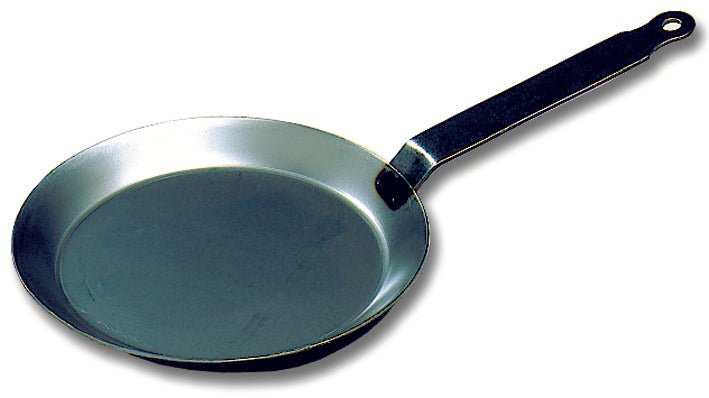 Mafter Bourget Black Steel Crêpe Pan Round, 7" (62031)